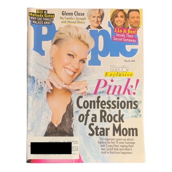 People Magazine | Accents | People Magazine May 24 22 Pink Rock Star ...